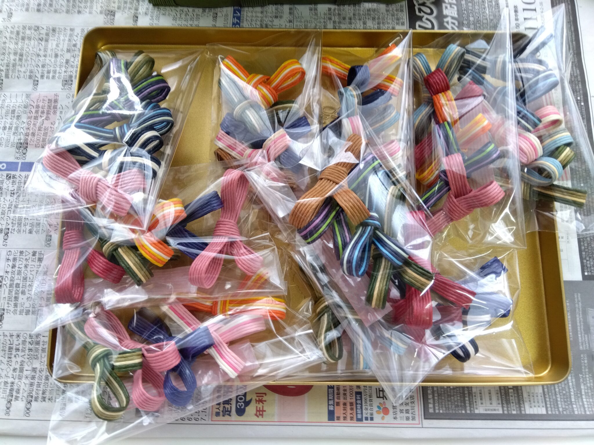 2025年10月15日 就労継続支援B型事業所クルール舞子台 今日は箸置きをラッピング！ - クルール舞子台 https ...